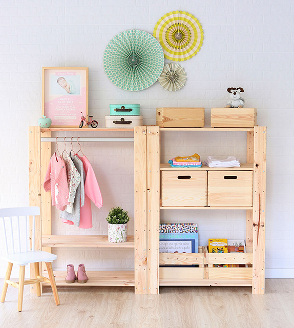 Decoración infantil con madera: crea una habitación especial - Astiblog