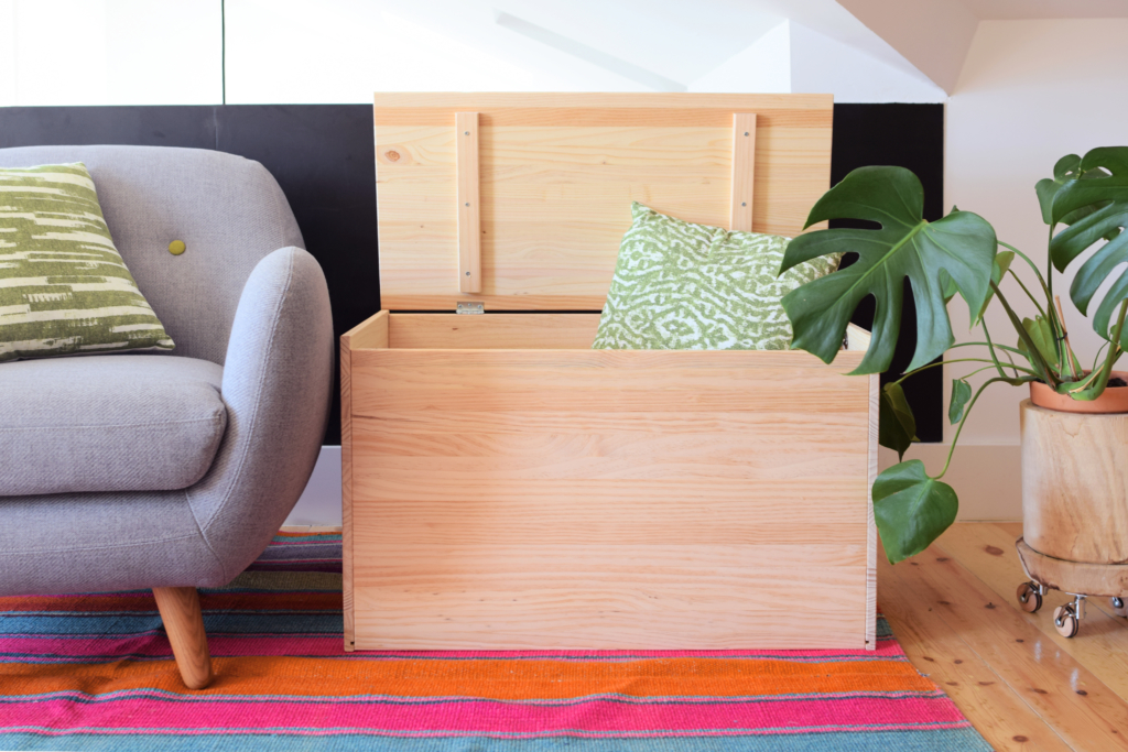 Decorar con baúles: logra espacio extra de almacenaje