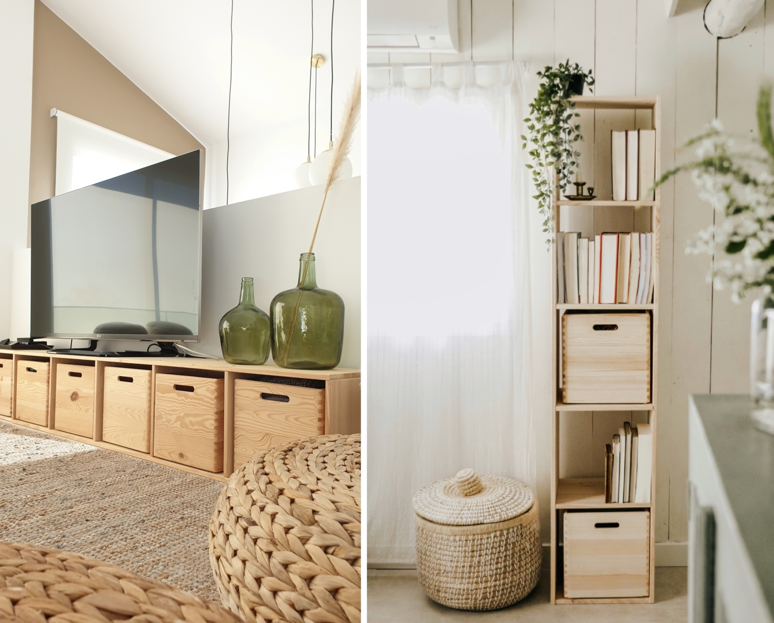 Estanterías modulares : escoge los módulos y combínalos como quieras