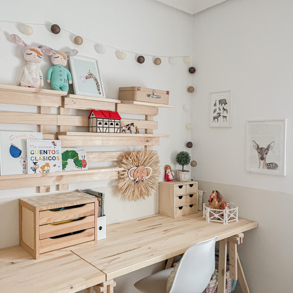 Cómo crear un escritorio doble de madera - Astiblog